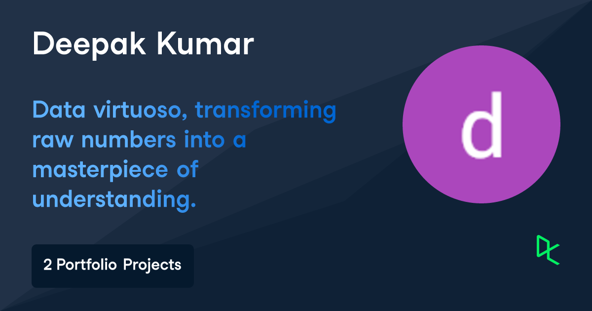 Deepak Kumar Data Engineer